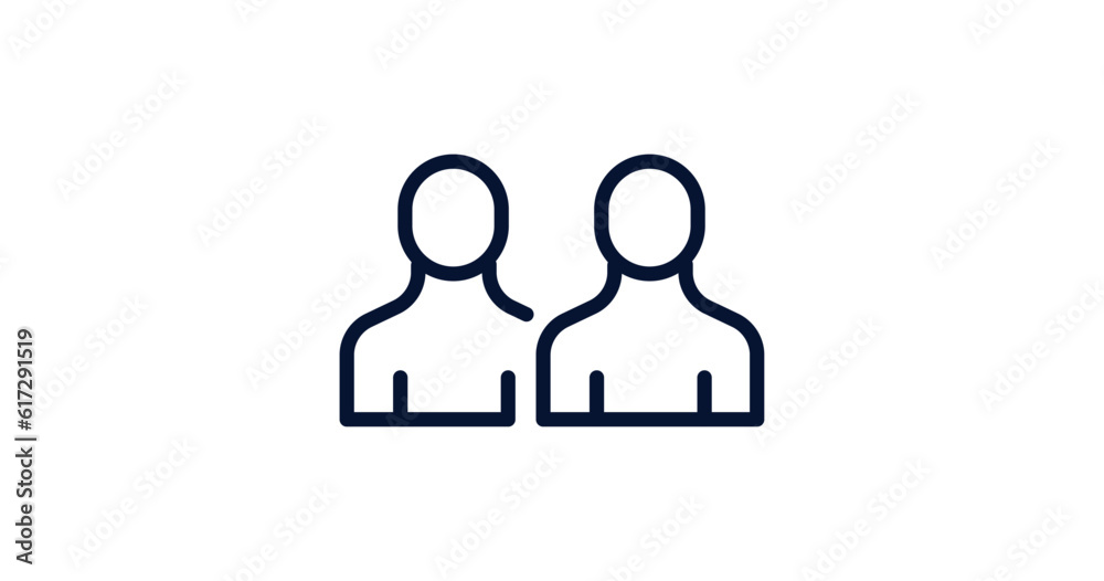 sample icon. Thin line sample icon from strategy collection. Outline ...
