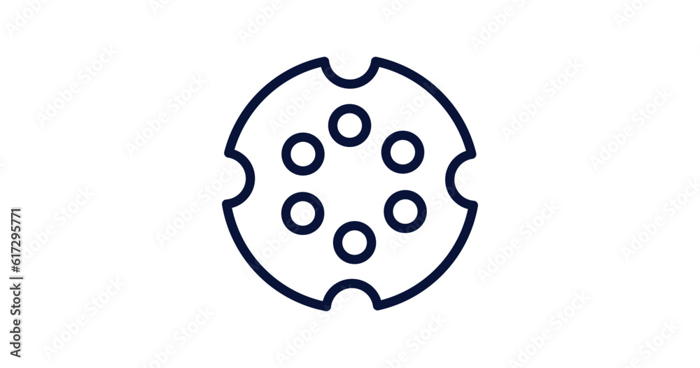 chamber icon. Thin line chamber icon from military and war and ...