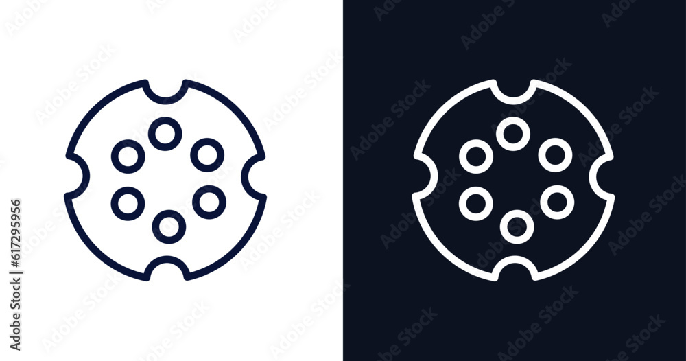 chamber icon. Thin line chamber icon from military and war and ...