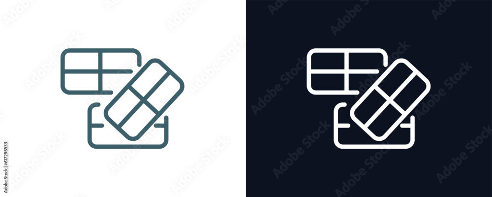 bale icon. Thin line bale icon from agriculture and farm collection ...