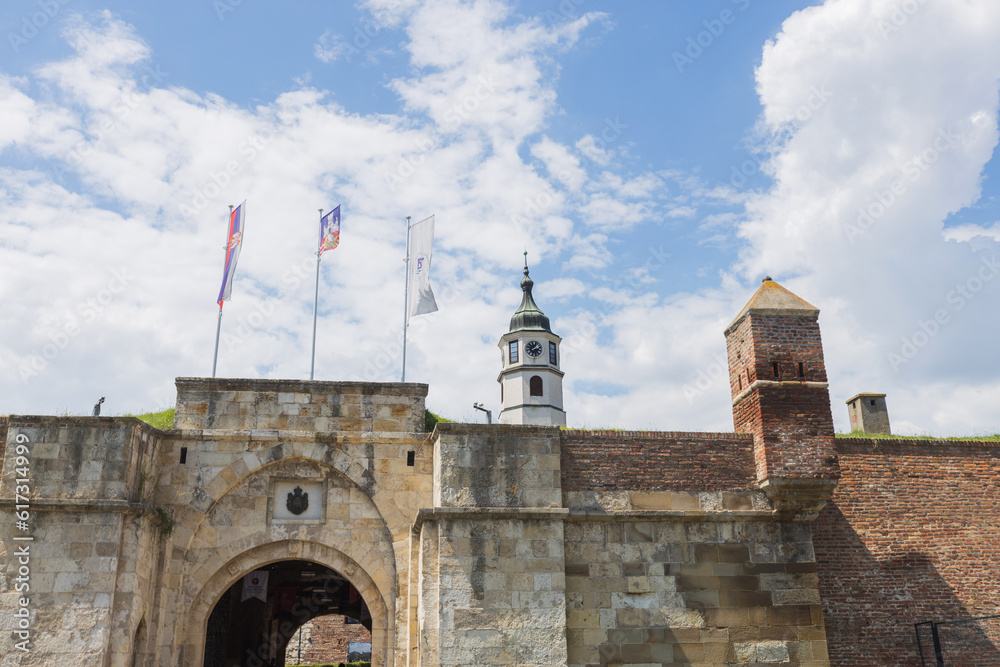 The Belgrade Sahat Tower, Clock Tower, built in the middle of the 18th ...