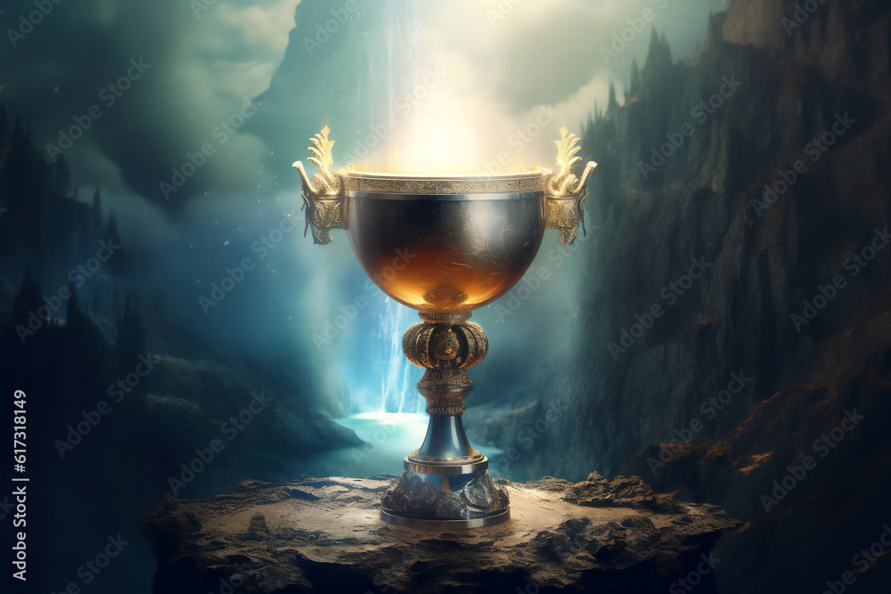 The Holy Grail is the chalice cup that Jesus Christ drank from at the ...