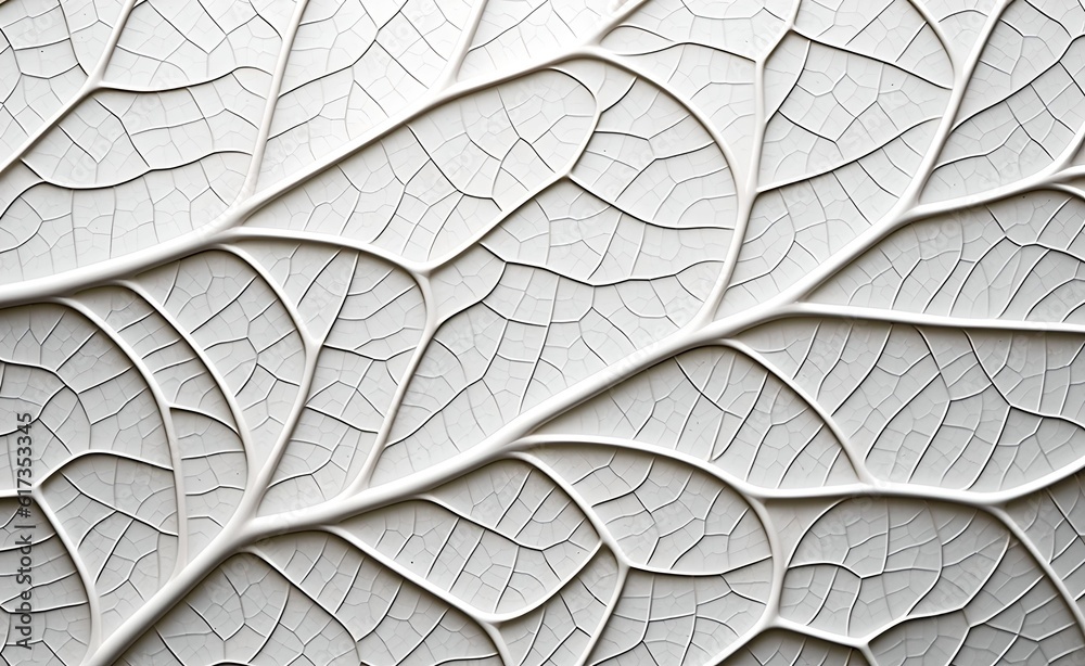 Biomimicry leaves structure. Generative AI. Stock Illustration | Adobe ...