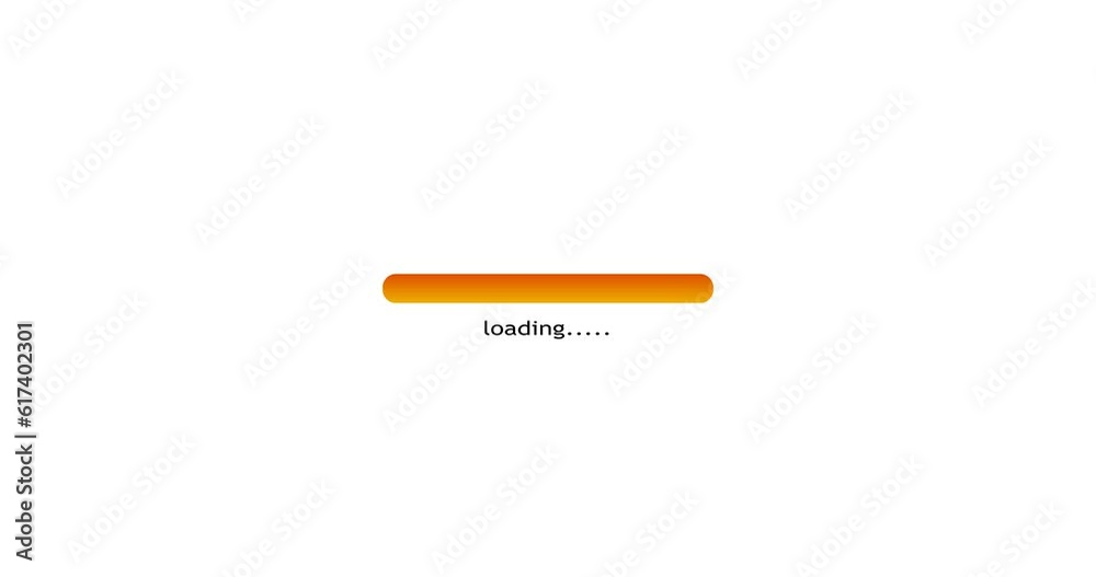 Loading bar downloading bar loading screen pixelated progress animation ...