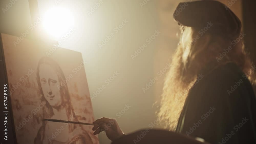 Re-enactment Documentary Scene for The Process of the Creation of the ...