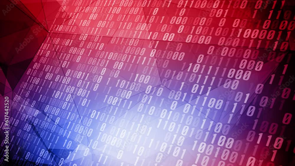 Abstract animation machine learning data analysis and computing, where ...