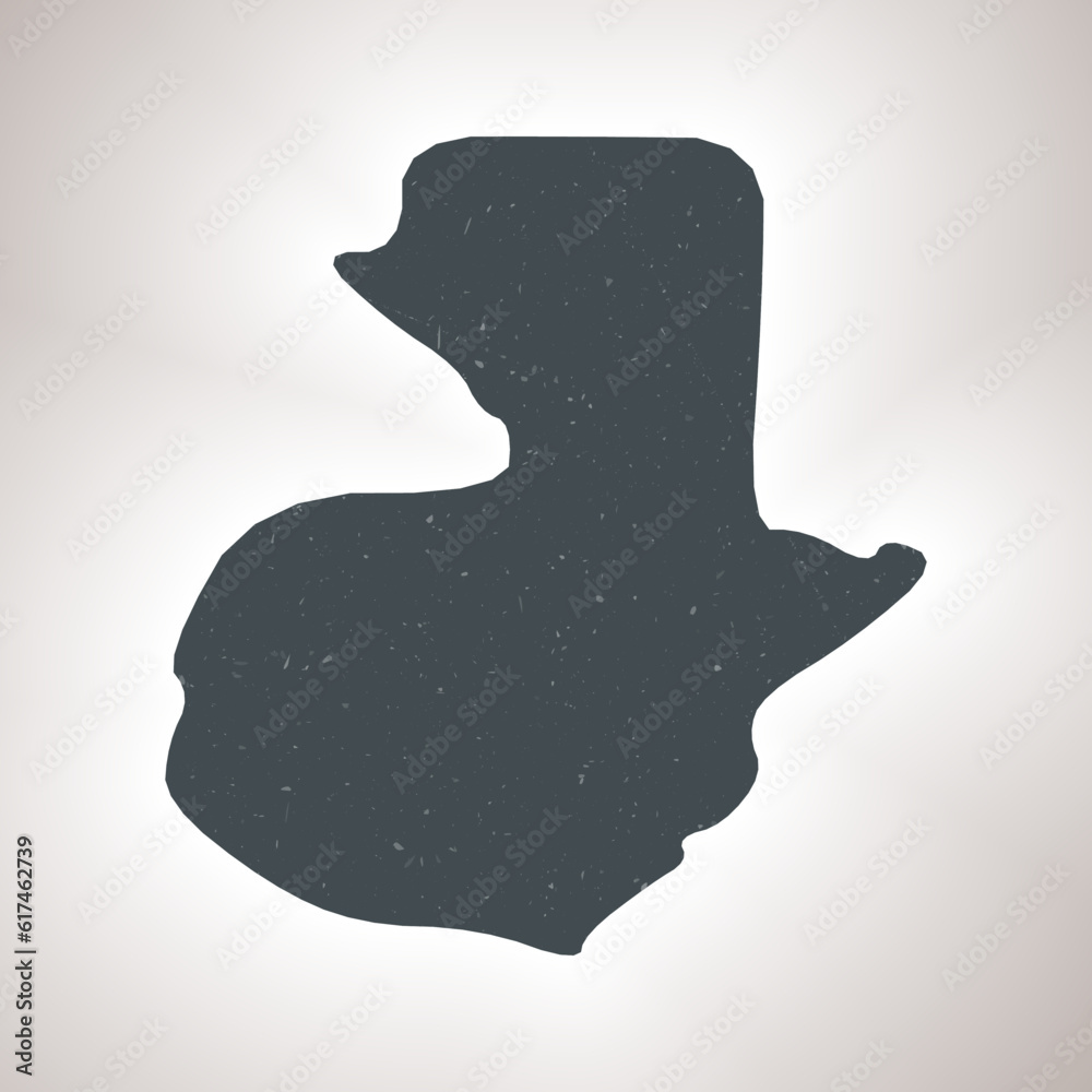 Guatemala shape on gradient background. Country map with scratch ...