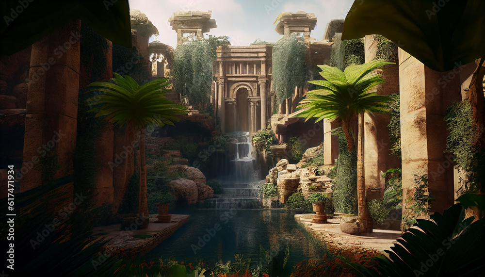 Hanging Gardens Of Babylon Type Moon at Rose Deal blog