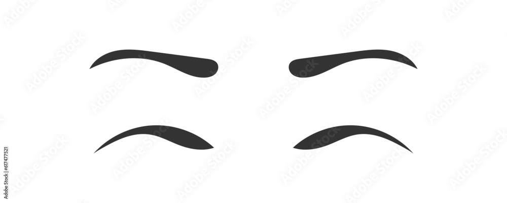 Various shapes, angles and thin eyebrows hand drawn. Makeup Tips ...