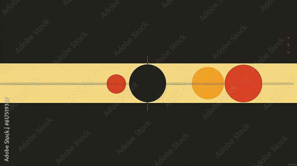 A solar eclipses, showing the alignment of the sun, moon, and Earth. AI ...