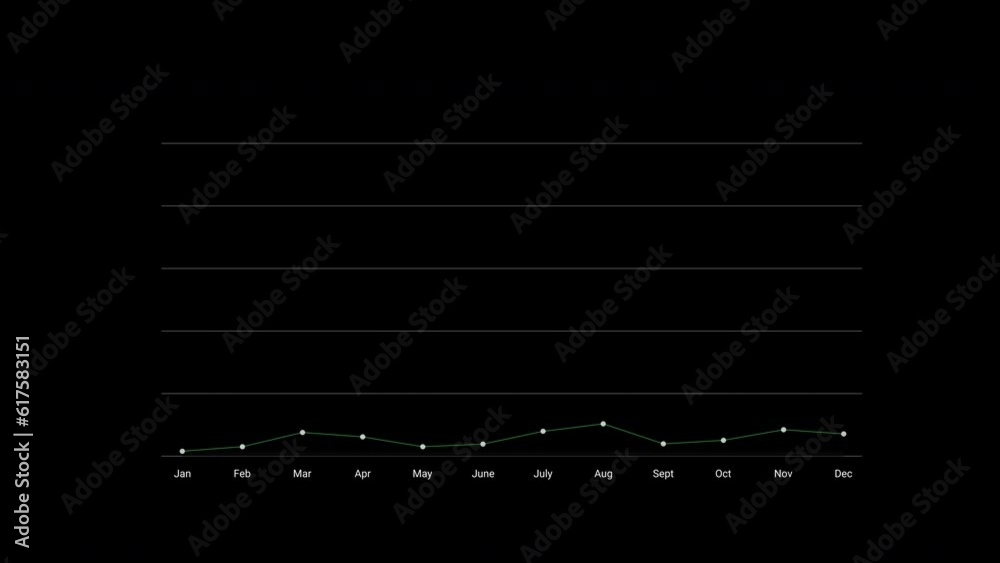 lines infographic charts graph animation loop motion graphics video transparent background with ...