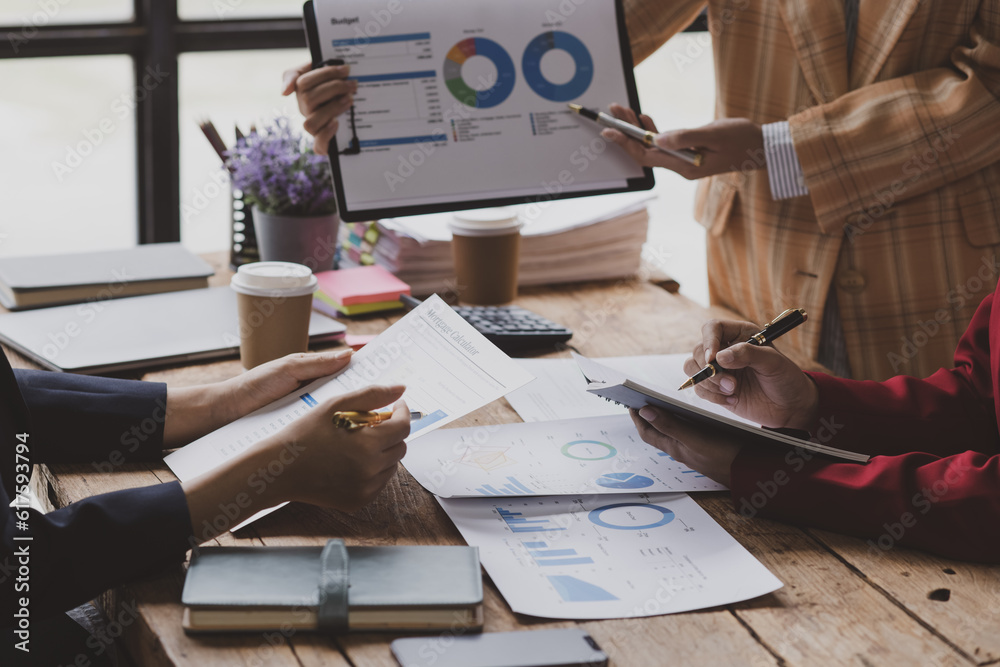 Business Woman Meeting Design Ideas Concept. Business Planning ...