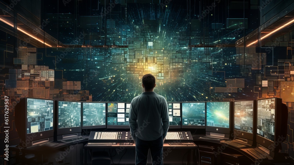 business process automation computer monitor from analytics to software ...