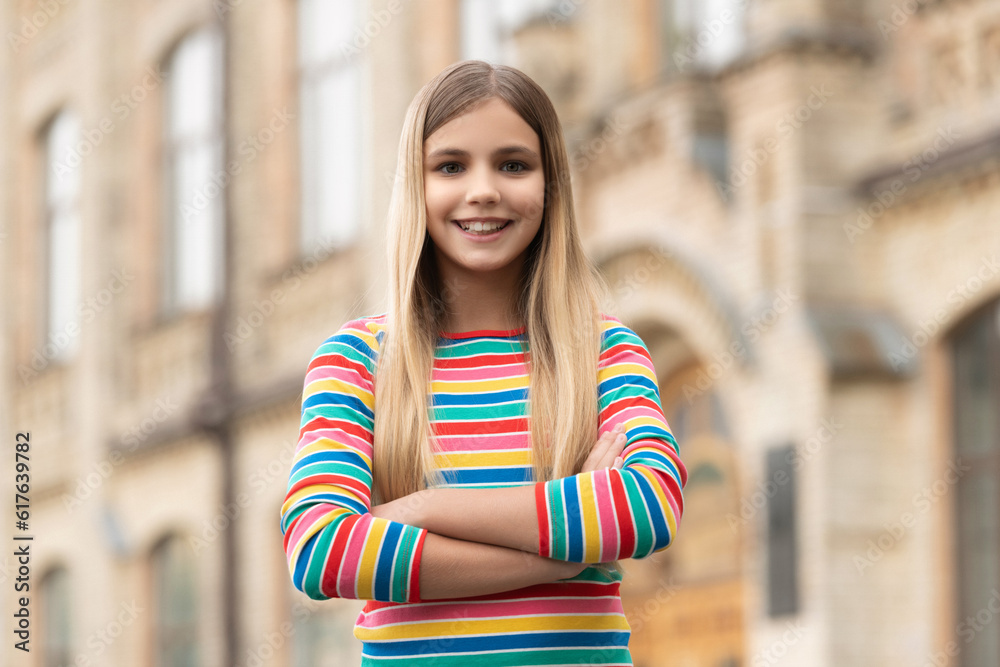 portrait of cheerful teenager girl. portrait of teenager girl outside ... portrait of cheerful teenager girl. portrait of teenager girl outside ...