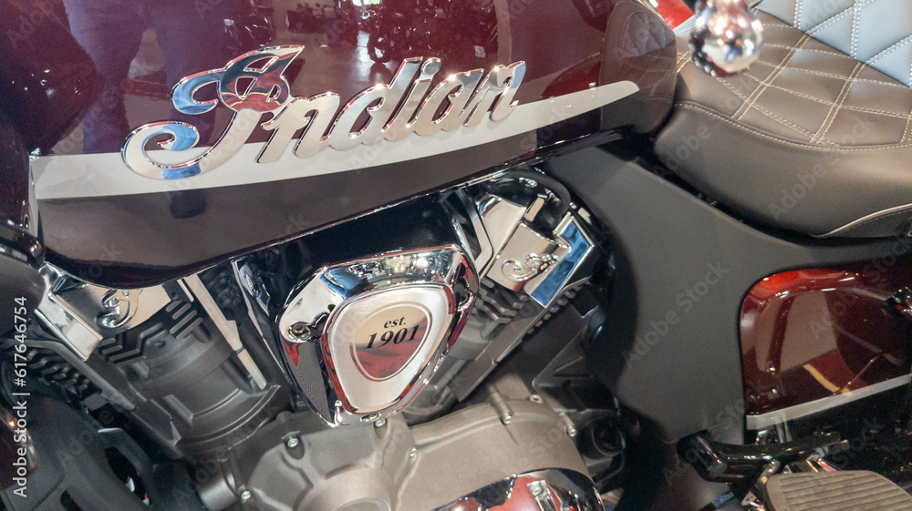 Indian motorcycle logo text tank and brand sign American usa motorbike ...