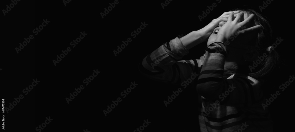 Conceptual image: psychological injuries, children's anxieties and ...