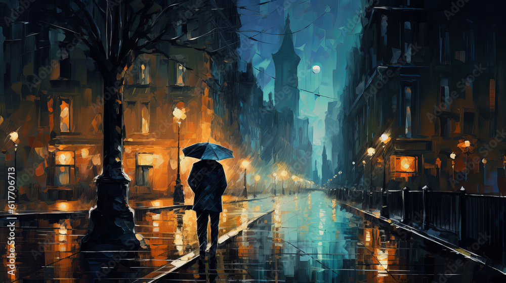 building, night, light, urban, road, architecture, city, Big city ...