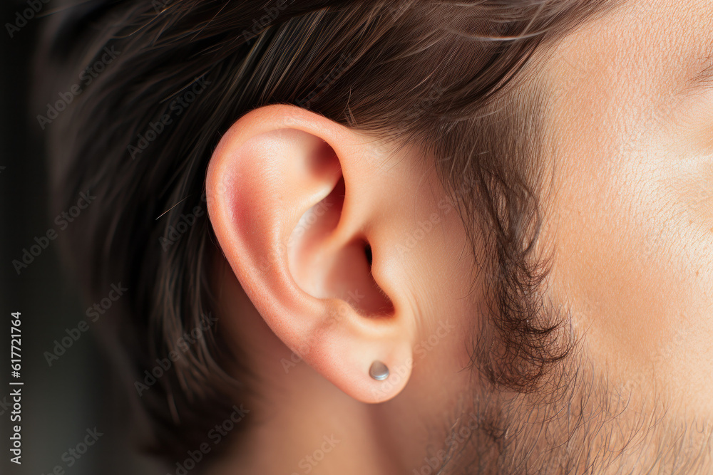 human ear ai generated Stock Illustration | Adobe Stock