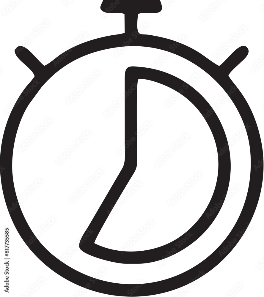 stop watch icon, marketing icon, Stopwatch symbol, Time tracking icon ...