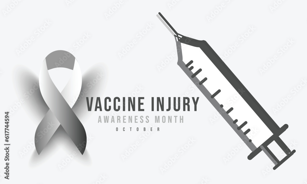 Vaccine injury awareness month. background, banner, card, poster ...