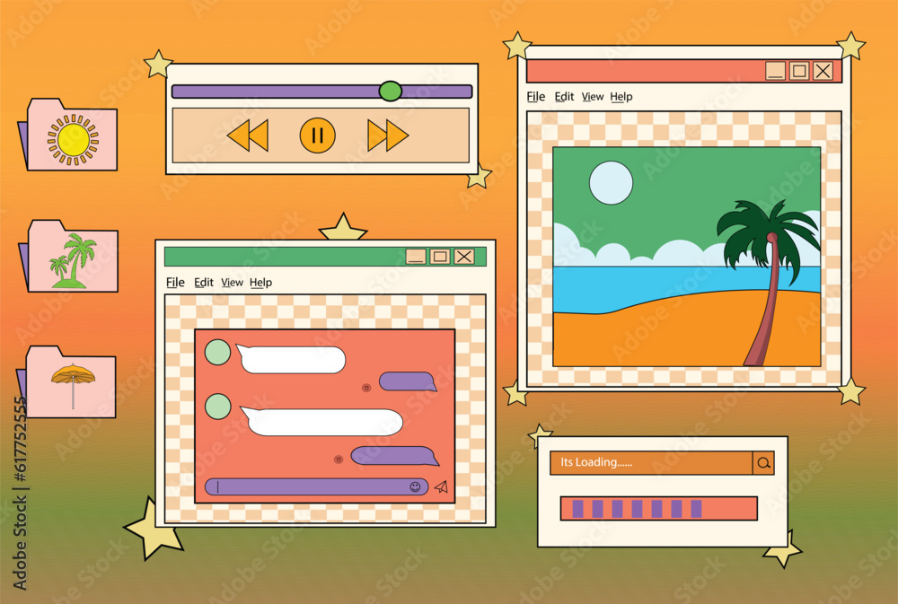 Linear retro vaporwave desktop wallpaper. Abstract vintage aesthetic ... Linear retro vaporwave desktop wallpaper. Abstract vintage aesthetic ...