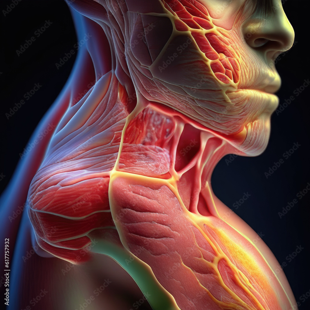 anatomy of the human body, human skin anatomy background, human anatomy ...