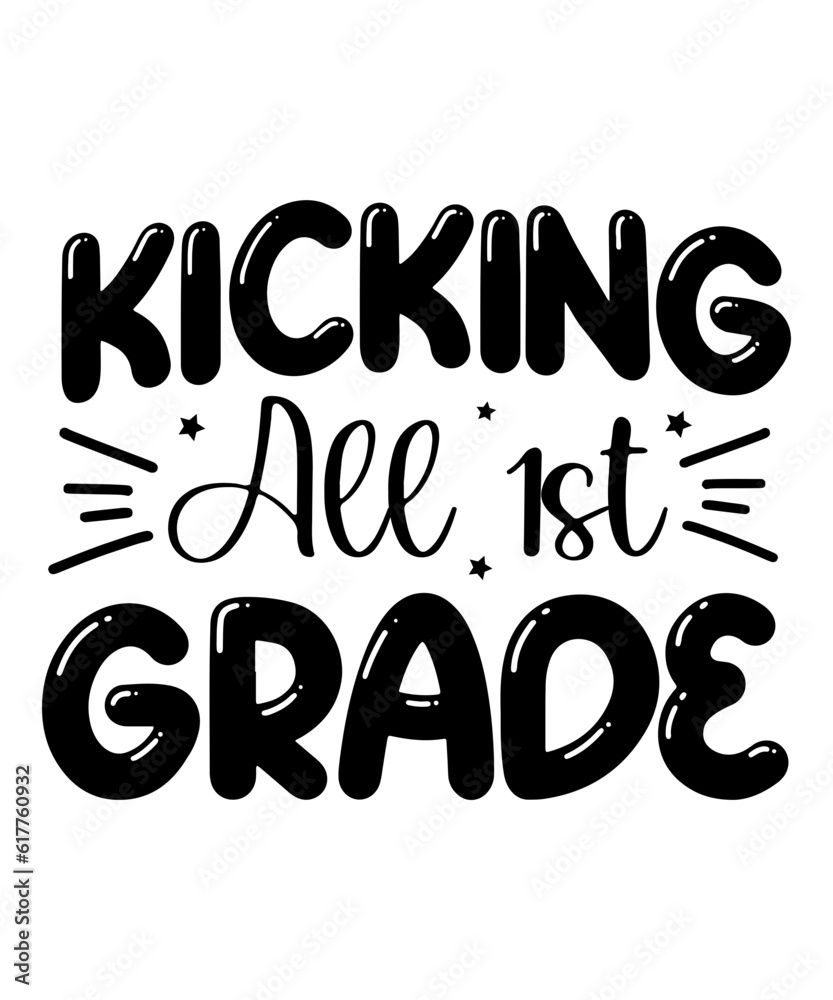 Vetor de School SVG Bundle, Teacher SVG, Students SVG, First grade svg ...