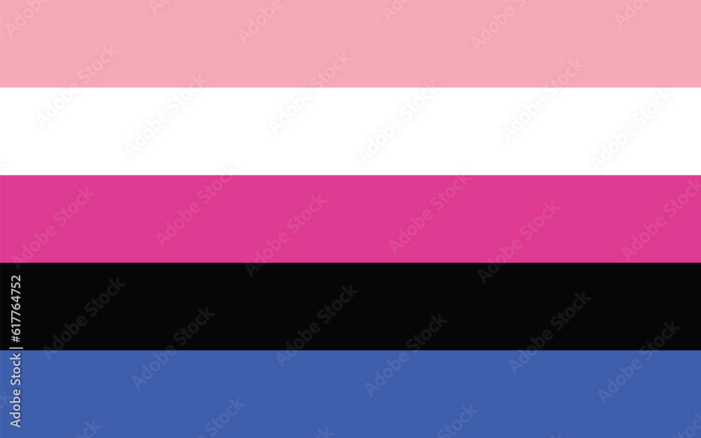 Gender fluid pride flag Sexual identity pride flag Stock Vector | Adobe ...