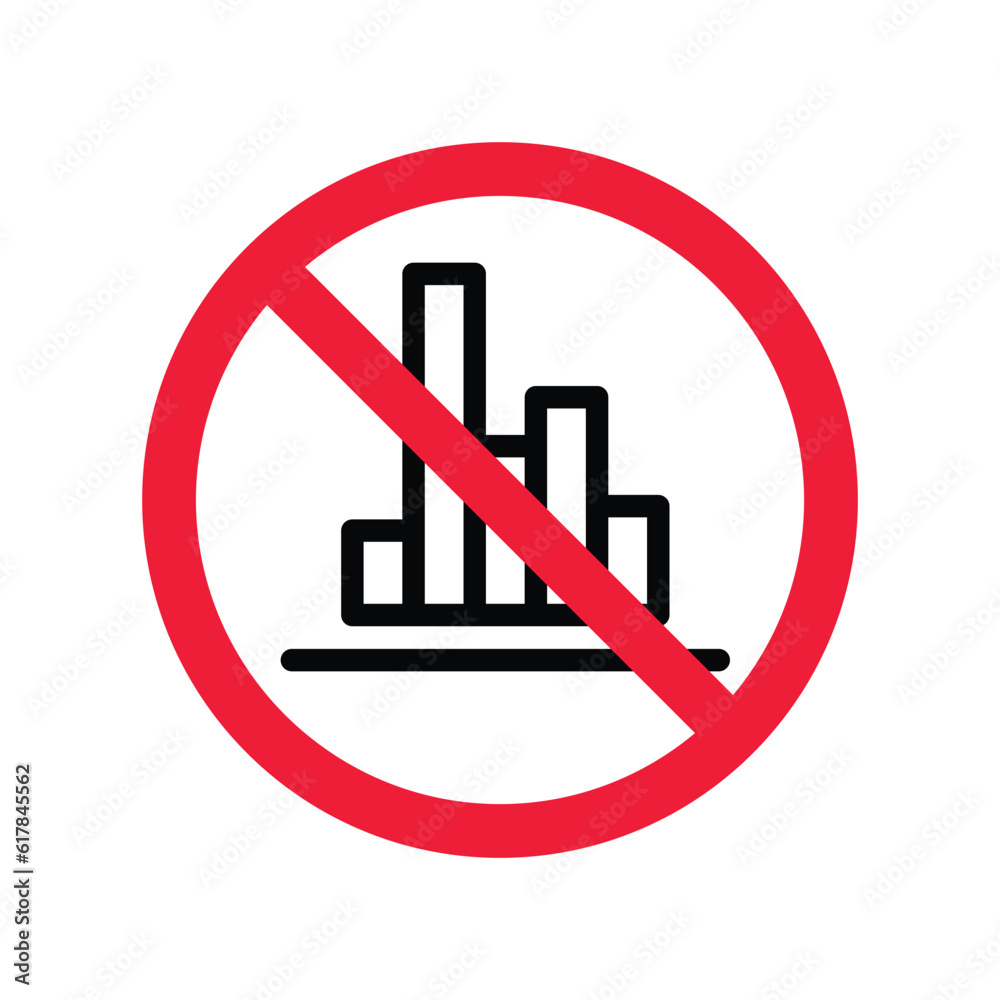 Forbidden Prohibited Warning, caution, attention, restriction label ...