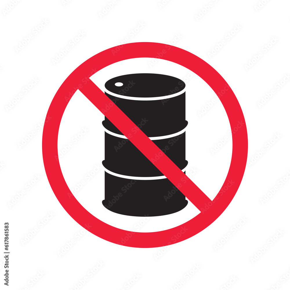 Forbidden Prohibited Warning, caution, attention, restriction label ...