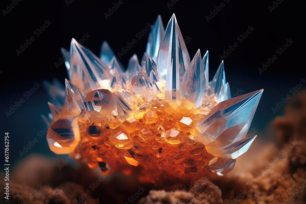 Grain Of Sand, Unveilipng Mesmerizipng Crystalline Structure ...