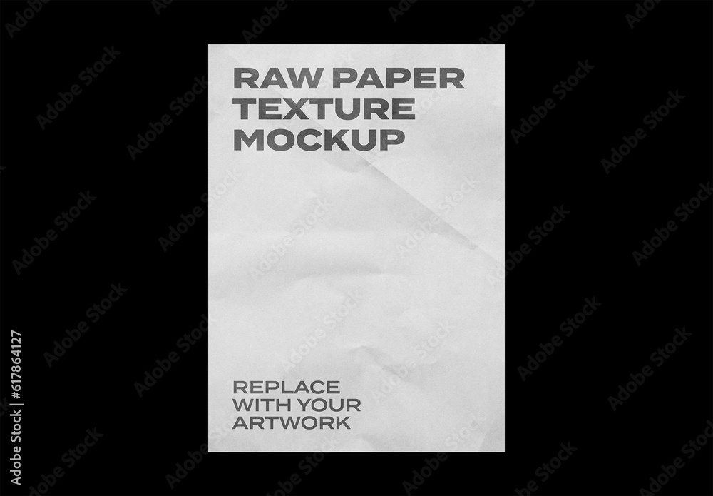 Paper Mockup Texture Letterhead Template Branding Identity Blank Poster ...