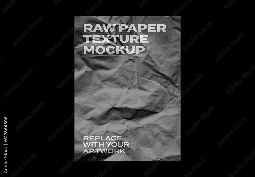 Paper Mockup Texture Letterhead Template Branding Identity Blank Poster ...