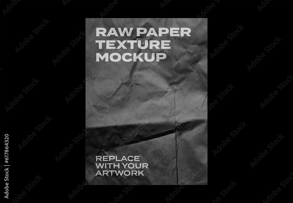 Paper Mockup Texture Letterhead Template Branding Identity Blank Poster ...