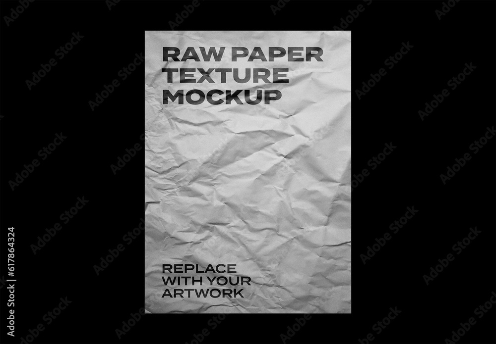 Paper Mockup Texture Letterhead Template Branding Identity Blank Poster ...