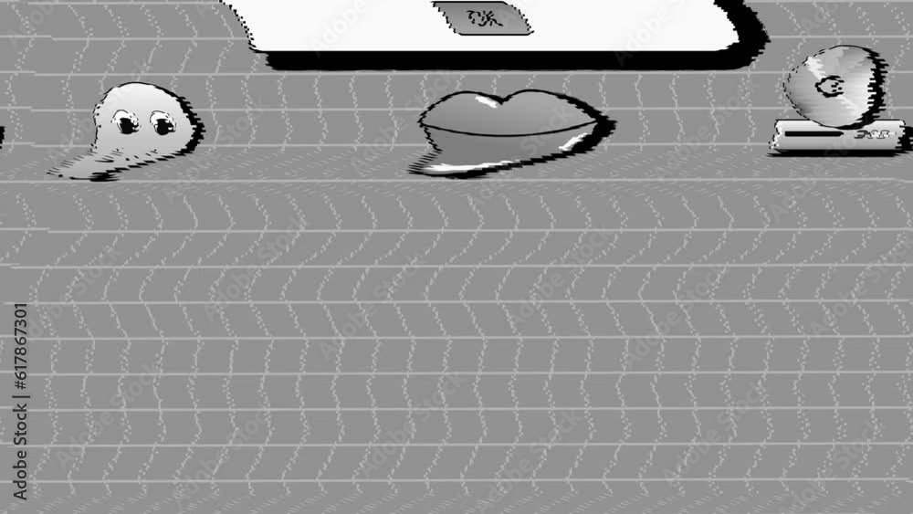 Retro vaporwave desktop browser and dialog window template sale ...