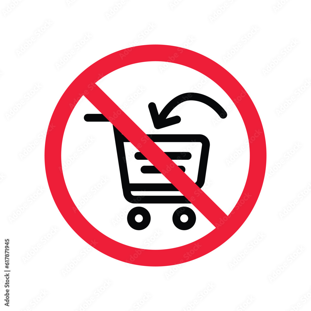 Forbidden Prohibited Warning, caution, attention, restriction label ...