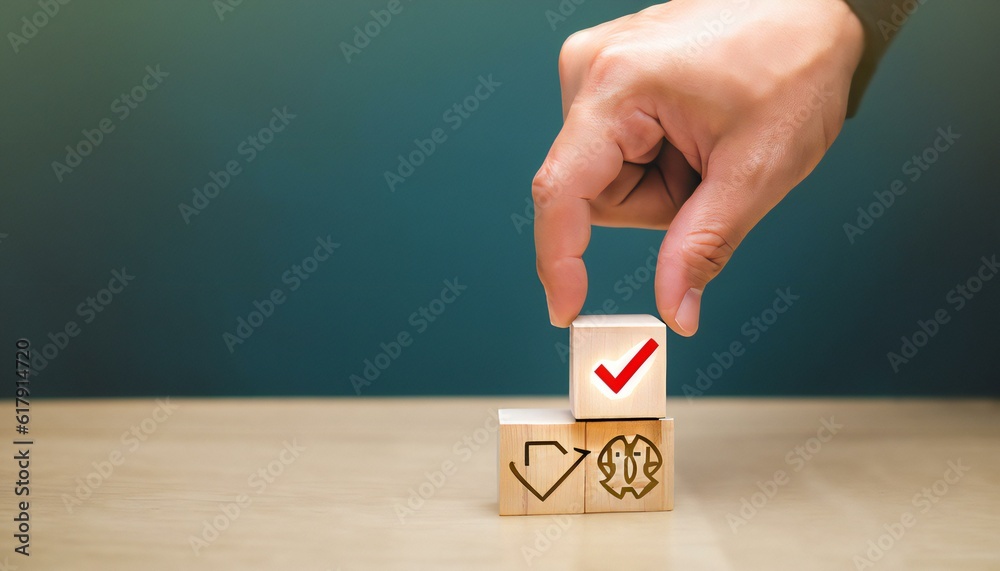 ภาพประกอบสต็อก Sustainable Development Goals Cubes And Target Concept