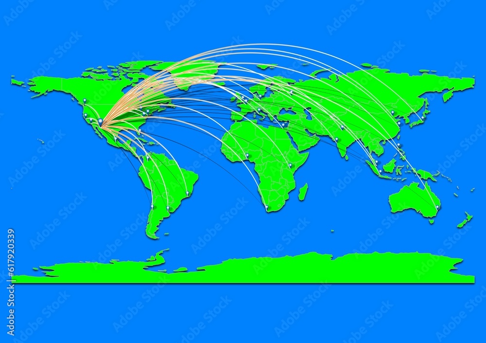 Vibrant Nogales, Mexico map - Export concept map for Nogales, Mexico on ...