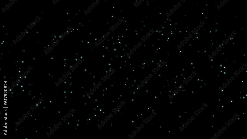 Dust particles floating . Dust particles in the air. On a black ...