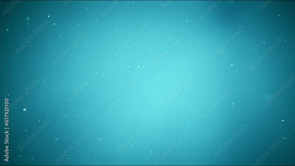 Particles and plangton floating underwater. Abstract background 4k ...