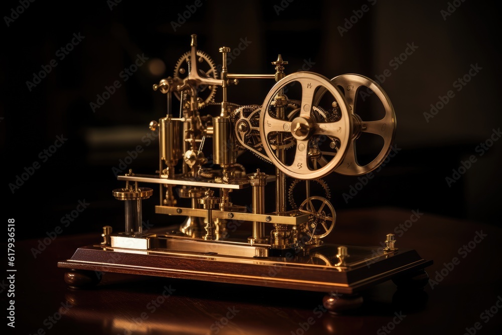 Miniature perpetual motion machine that uses motion to generate energy ...