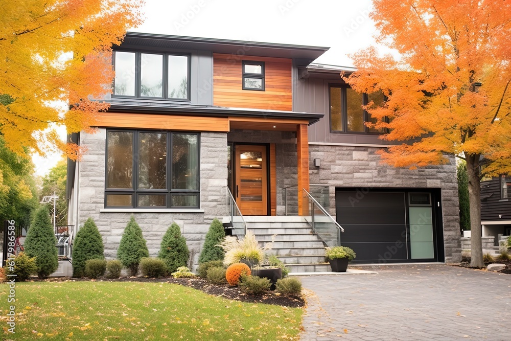 Contemporary Layout and Inspiring Design: A New Build House with Single ...