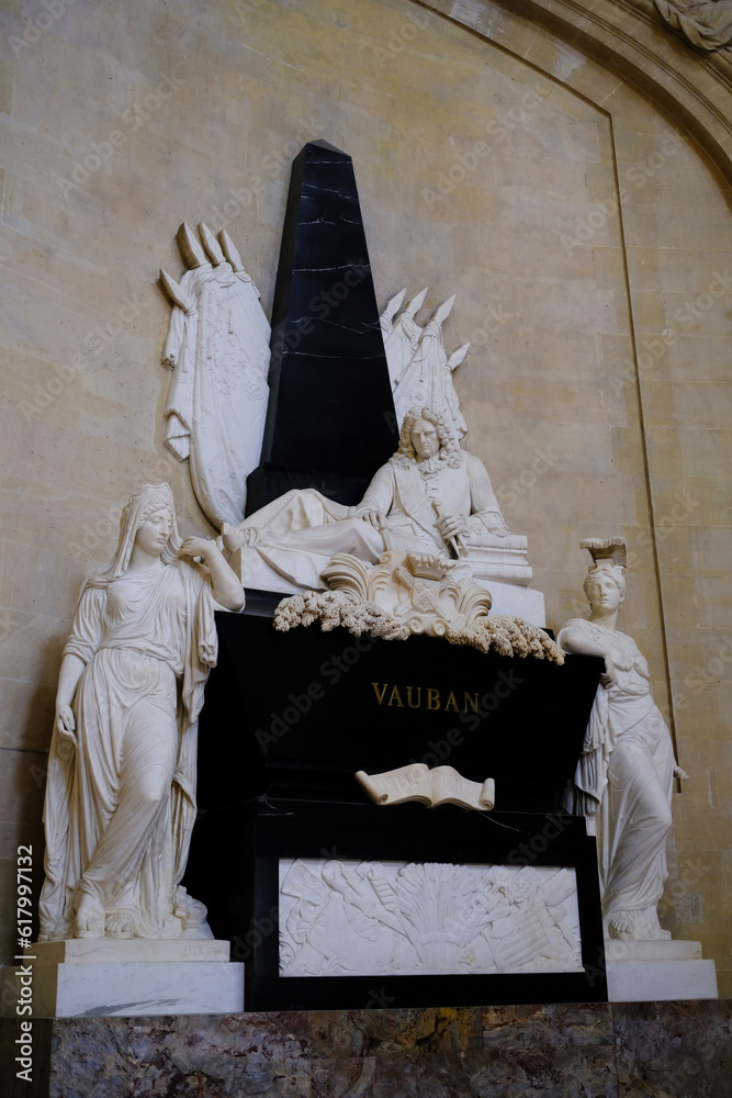 PARIS, FRANCE - AUGUST 27, 2022: Vauban monument at Les Invalides ...
