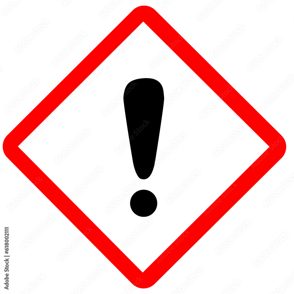Vector illustration GHS hazard pictogram Stock Vector | Adobe Stock