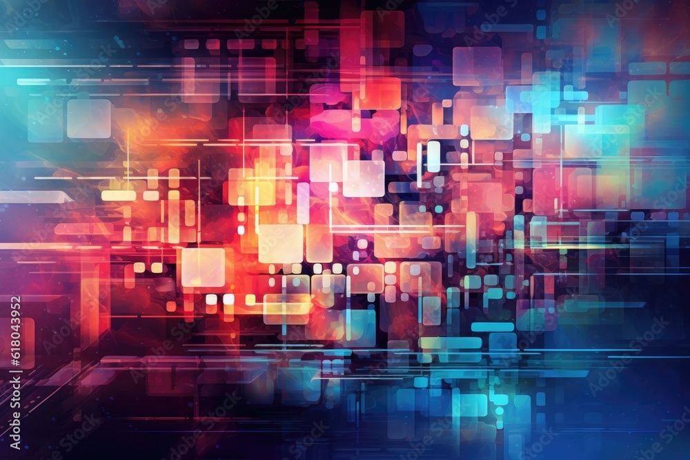 internet textures and backgrounds. Generative AI Stock Illustration ...