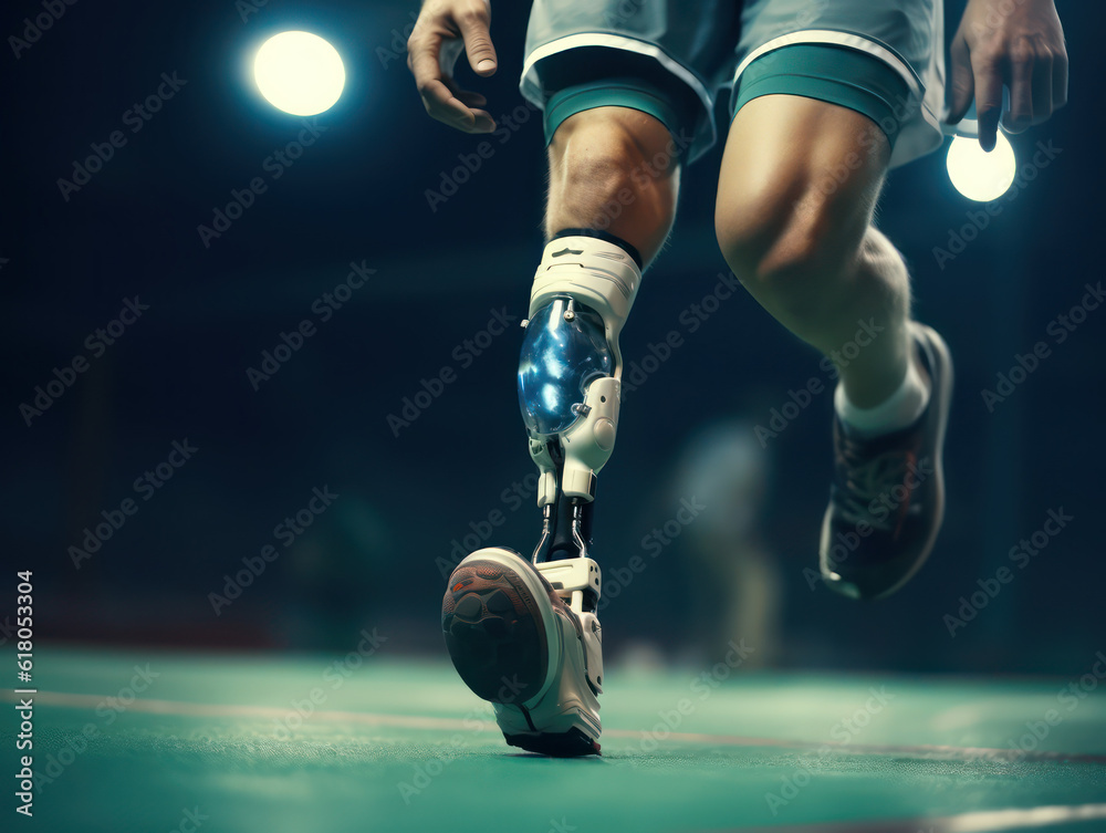Future-Ready Prosthetic Legs: Modern Prostheses in Stunning Photostock ...