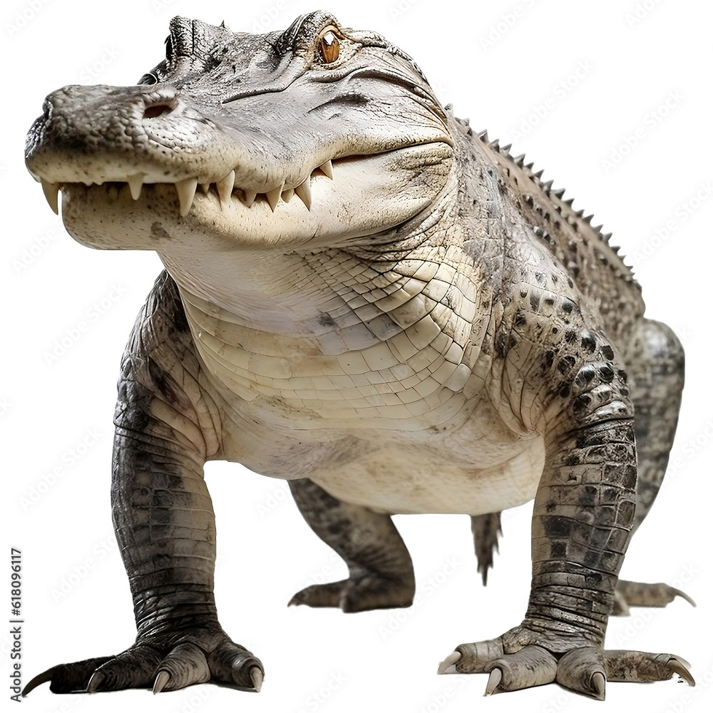 Alligator on transparent png background Stock Illustration | Adobe Stock