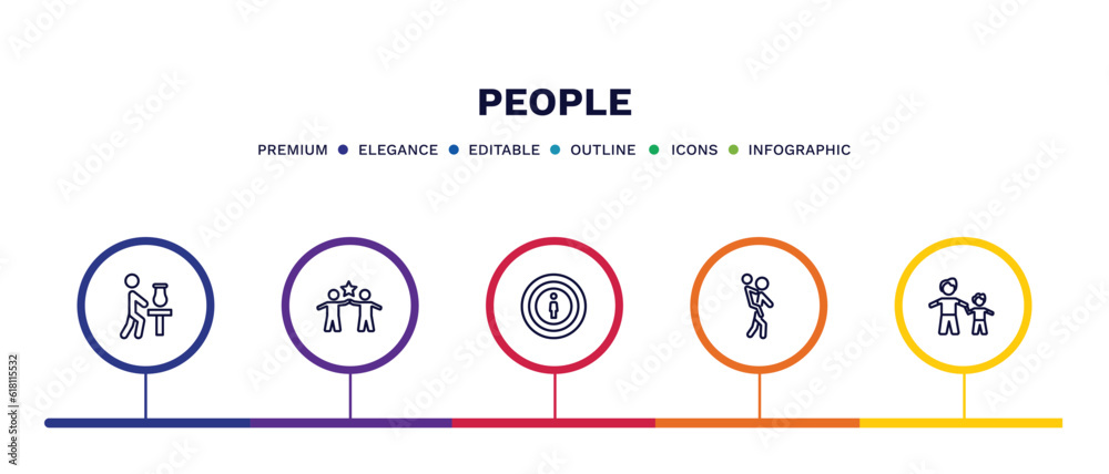 People Outline Template