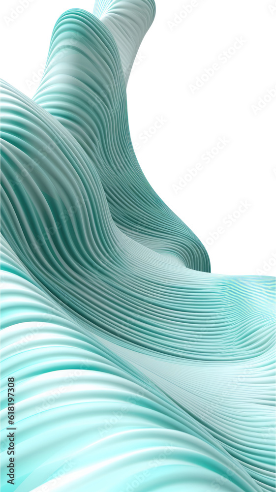 gravitational wave ripple distortion 3d rendered abstract futuristic ...